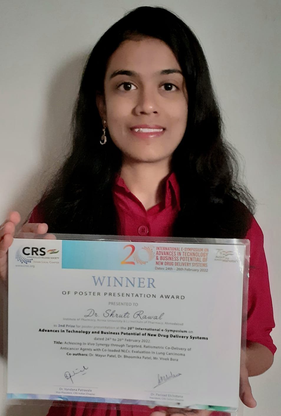 Travel Grant – Controlled Release Society